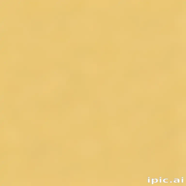 A Soft, Warm Golden Background Evoking a Sense of Calm Serenity.