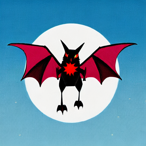 New fire type starter pokemon inspired a bat