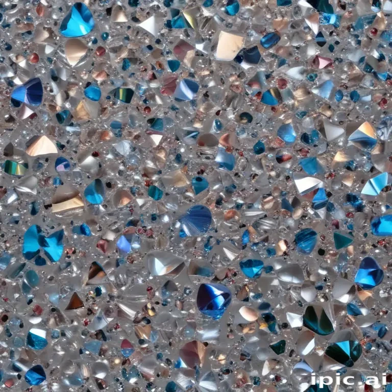 A Dazzling Array of Colorful Gems and Crystals Sparkling Together.