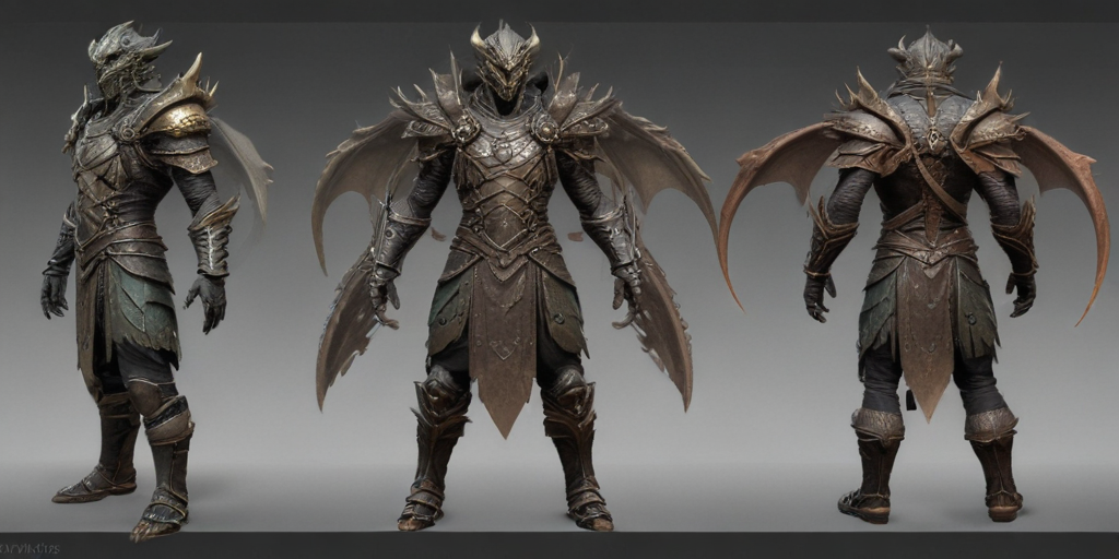 the forged Elemental dragon armor