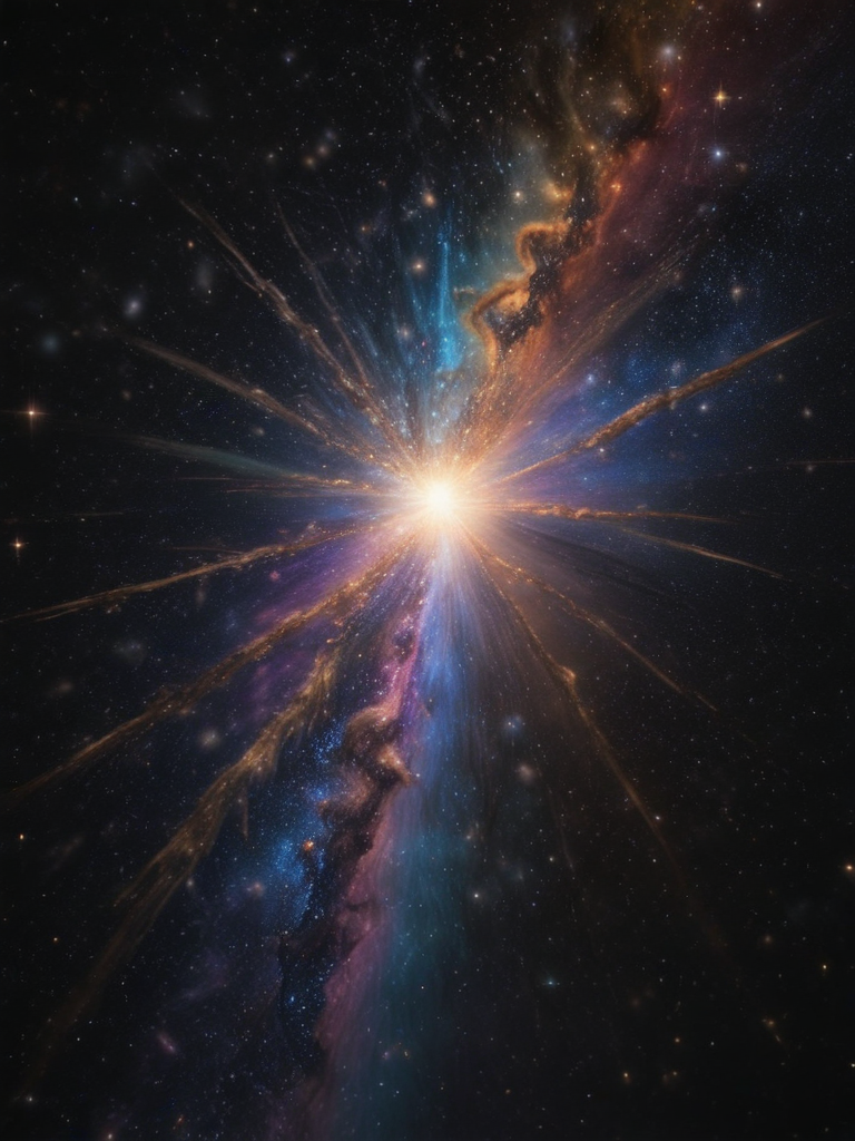 Cosmic Explosion: A Stunning View of the Expanding Universe's Colors ...