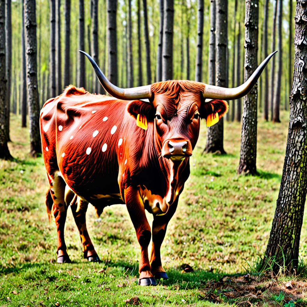 Pack of Red Spotted Bull's