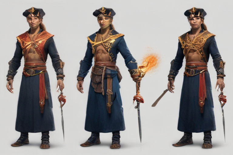 Kobold sailor flaming chain whips