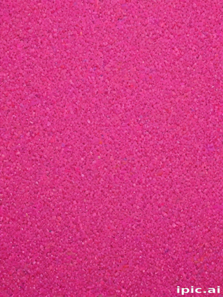 Vibrant Pink Sand Texture Perfect for Creative Arts and Crafts Projects.