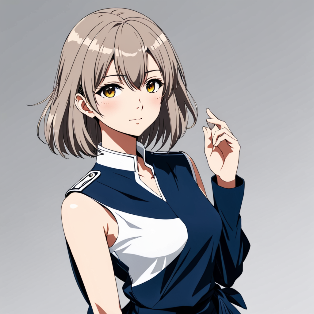 A character body reference 2d anime style