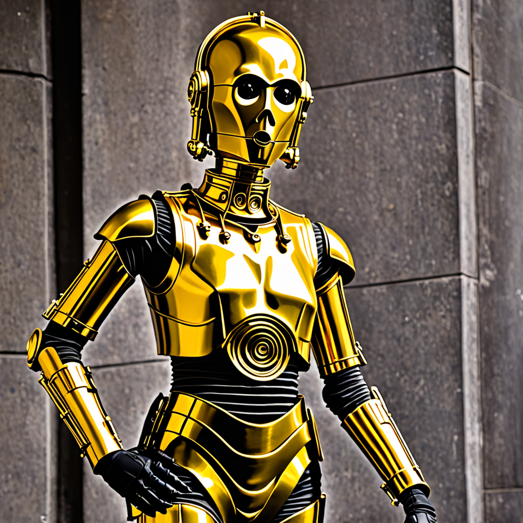 Free Ai Image Generator - High Quality and 100% Unique Images - iPic.Ai — Female c3po