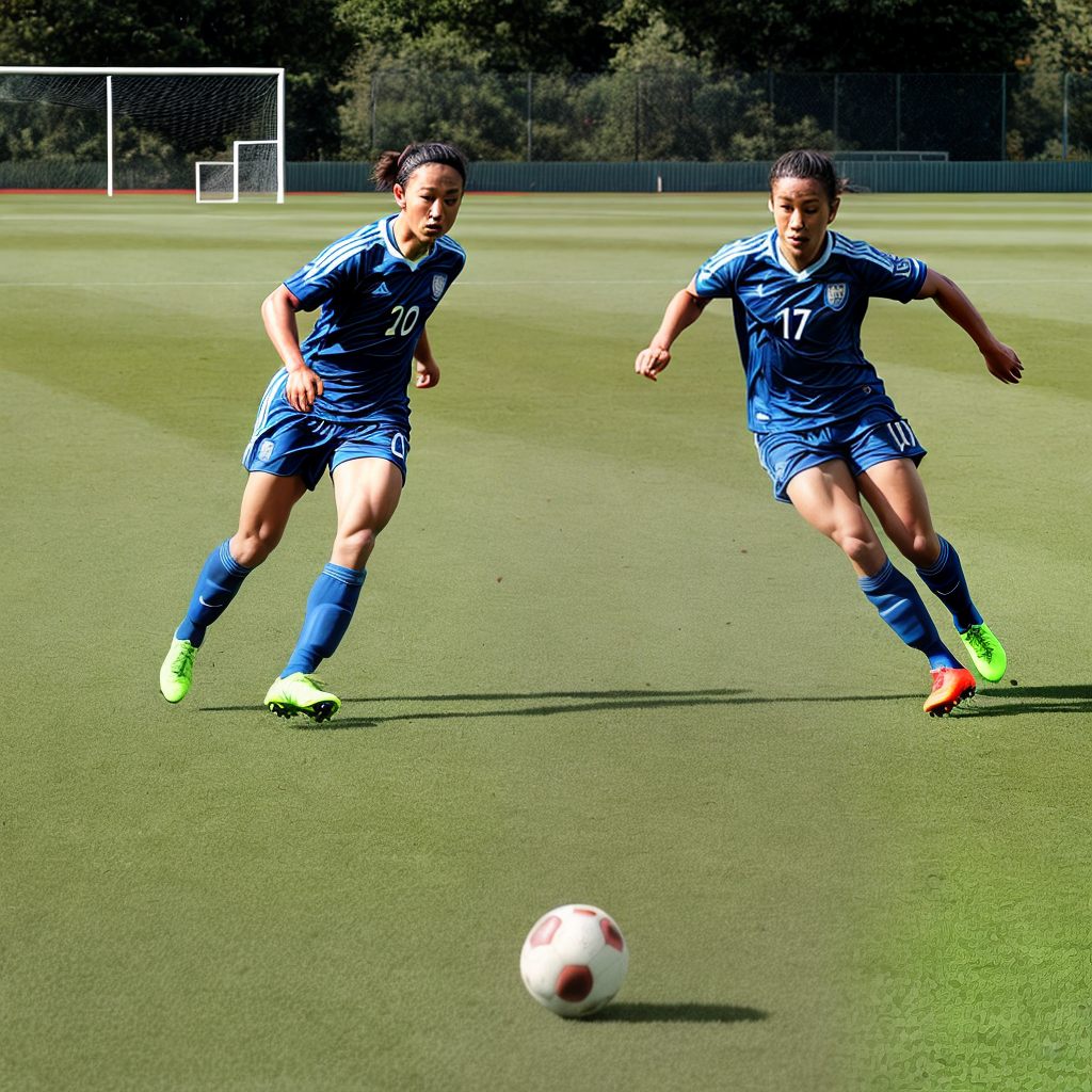 andie rosafort playing soccer