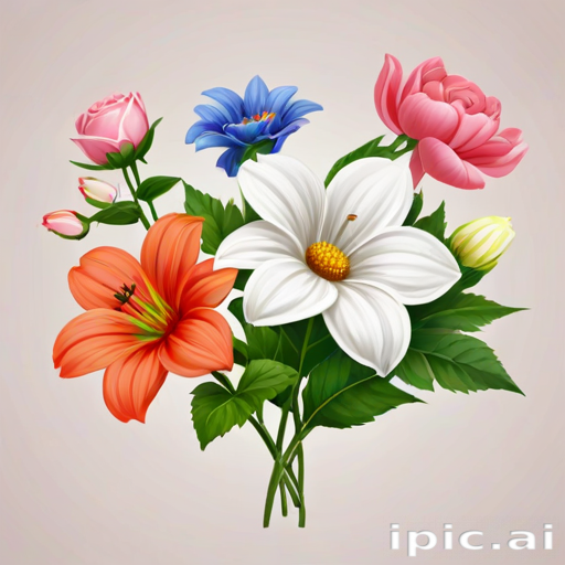 A Vibrant Bouquet of Colorful Flowers Celebrating Nature's Beauty and ...
