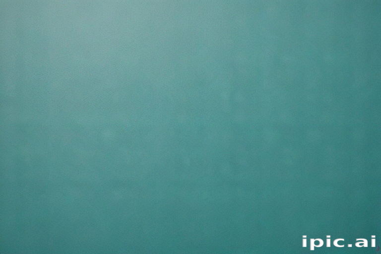 A Smooth, Textured Surface of Soft Turquoise Color with Subtle Variations.