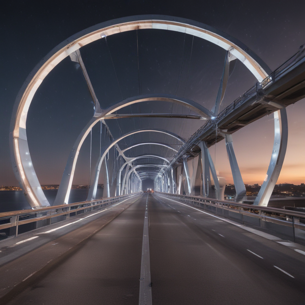 futuristic bridge
