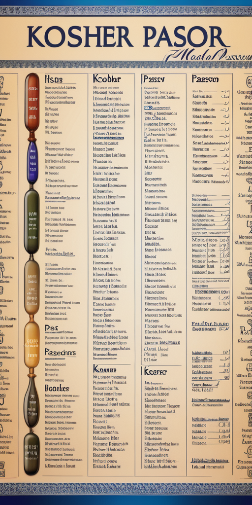 Comprehensive Guide to Kosher Passover Foods and Guidelines for Observance