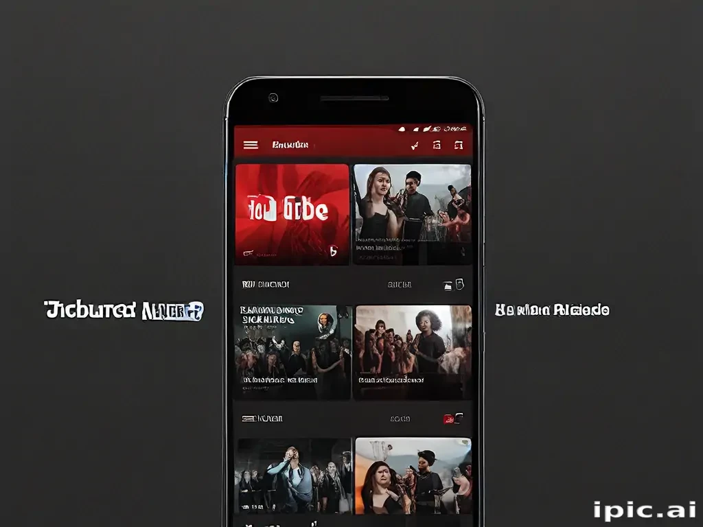 Exploring the Features and Content of a Streaming Service Interface