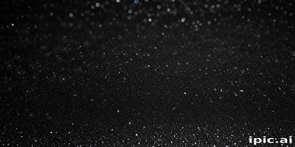 Captivating Sparkling Particles Create a Dreamy Cosmic Atmosphere on ...
