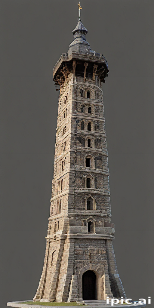 Impressive Architectural Tower with Intricate Details and Historical ...