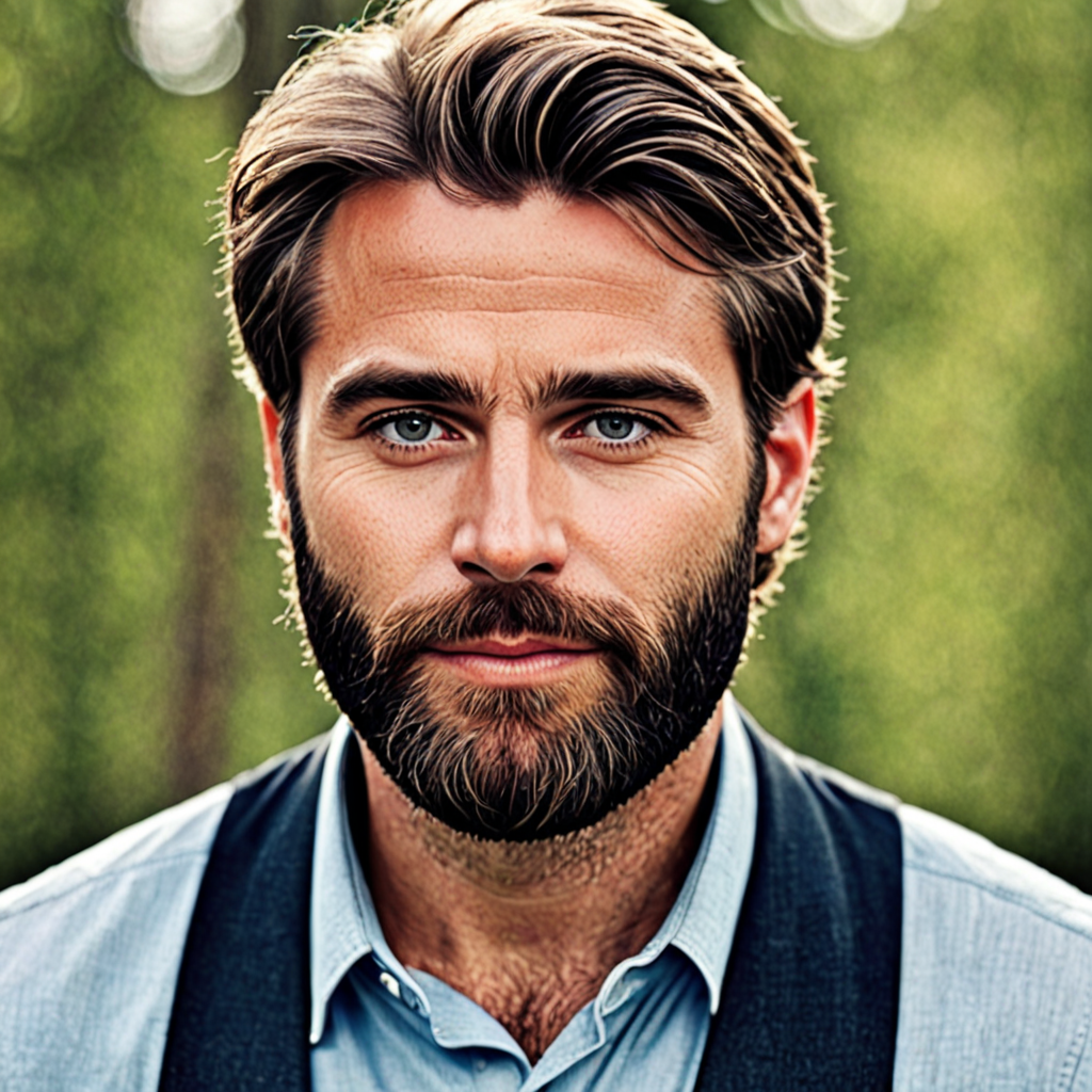 Man without a beard