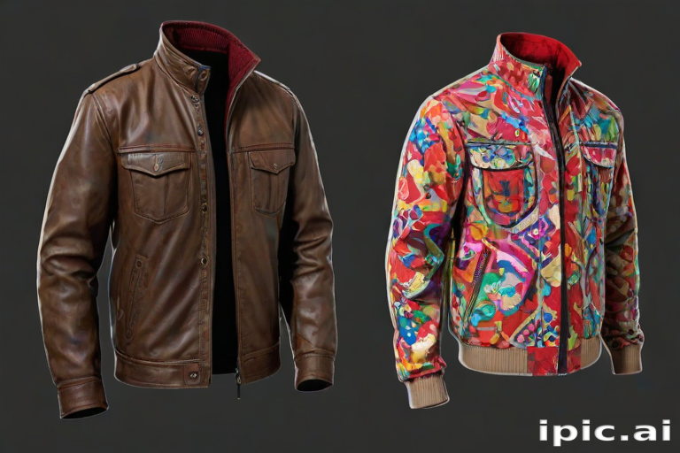 Stylish Fashion Showcase: Two Distinctive Jackets for Every Occasion