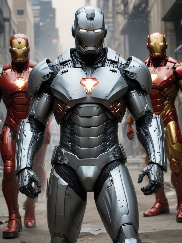 Members of DC Comics’ task force x in armour made by stark industries ...
