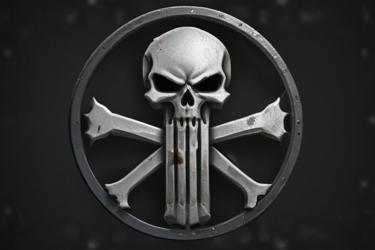Warhammer Skull symbol for Deathwatch in Half-Life 2 Overwatch Elite ...