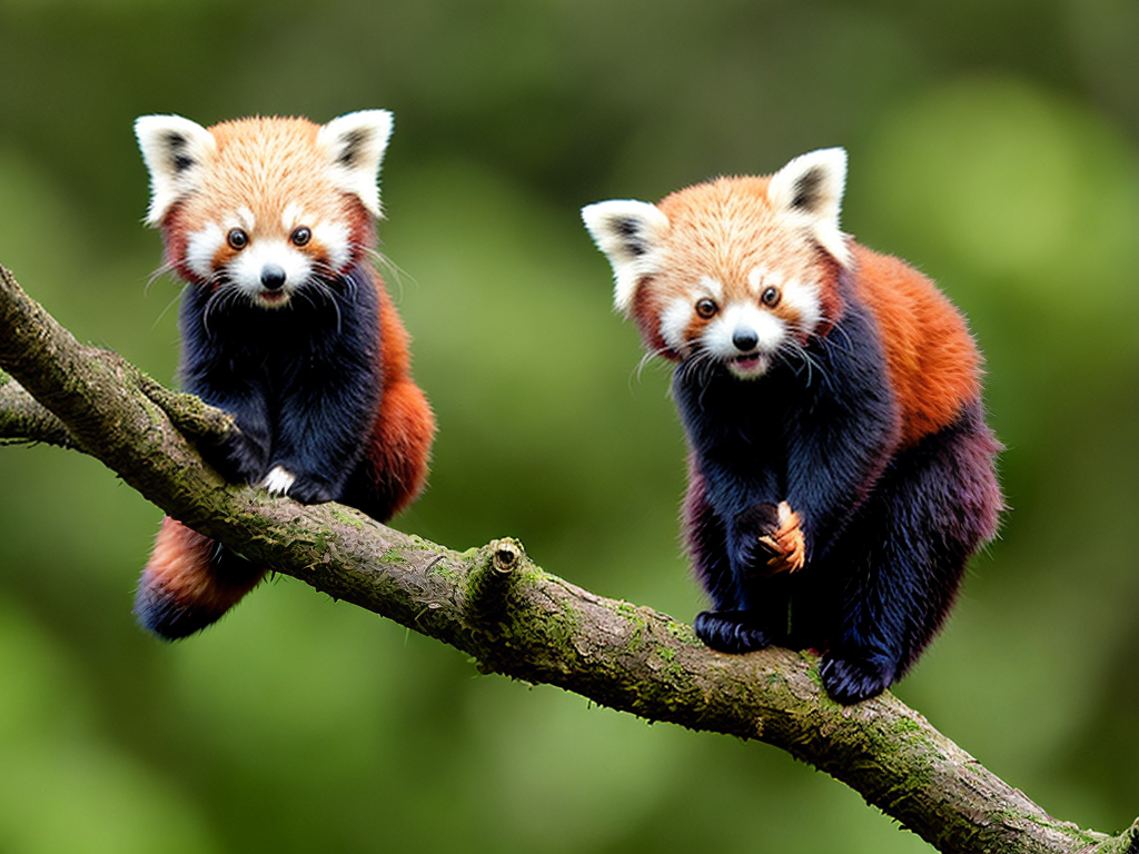 red panda