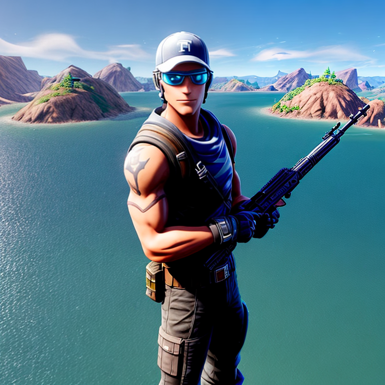 A normal Fortnite player