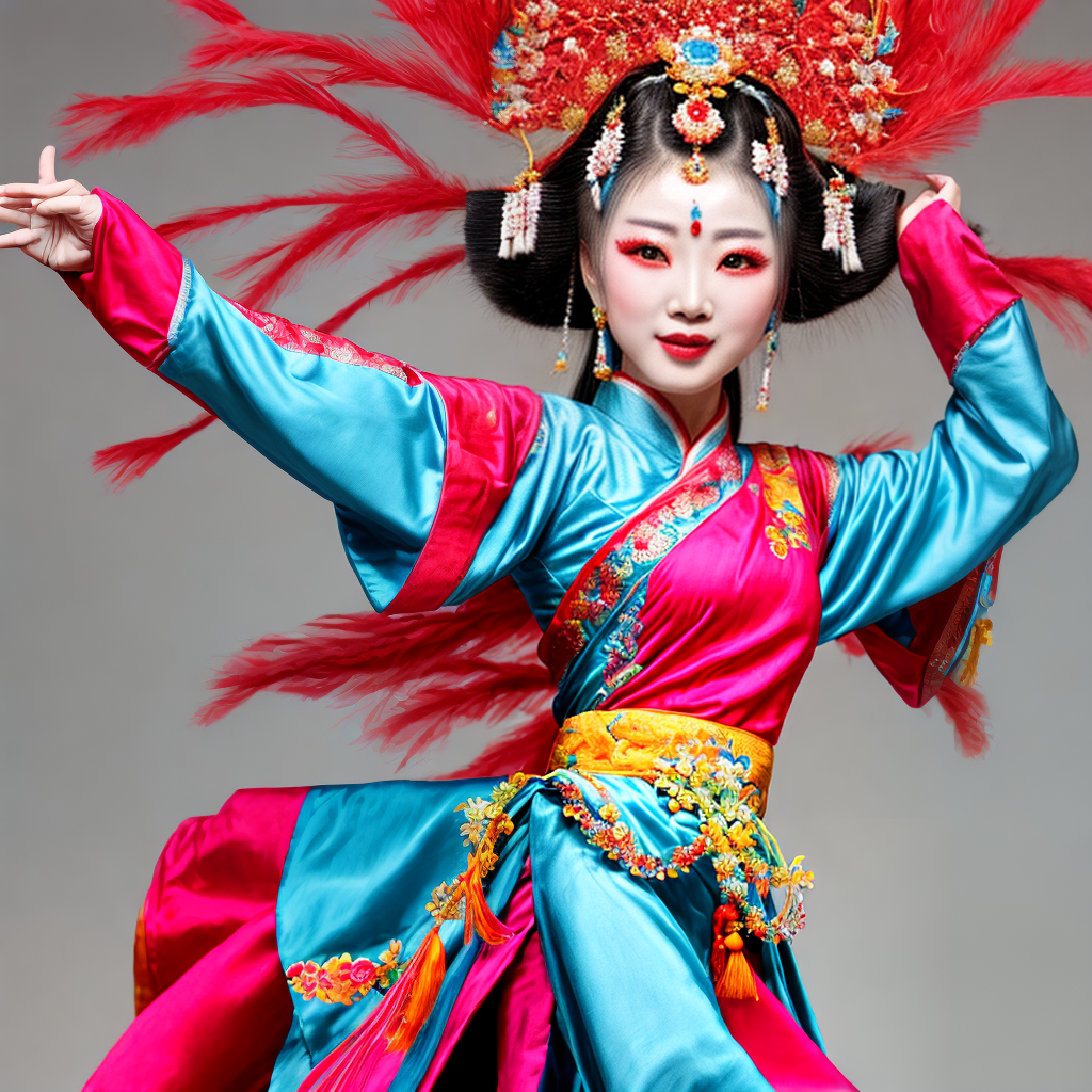 Most Vivid Beautiful Peking Opera (copyright free)