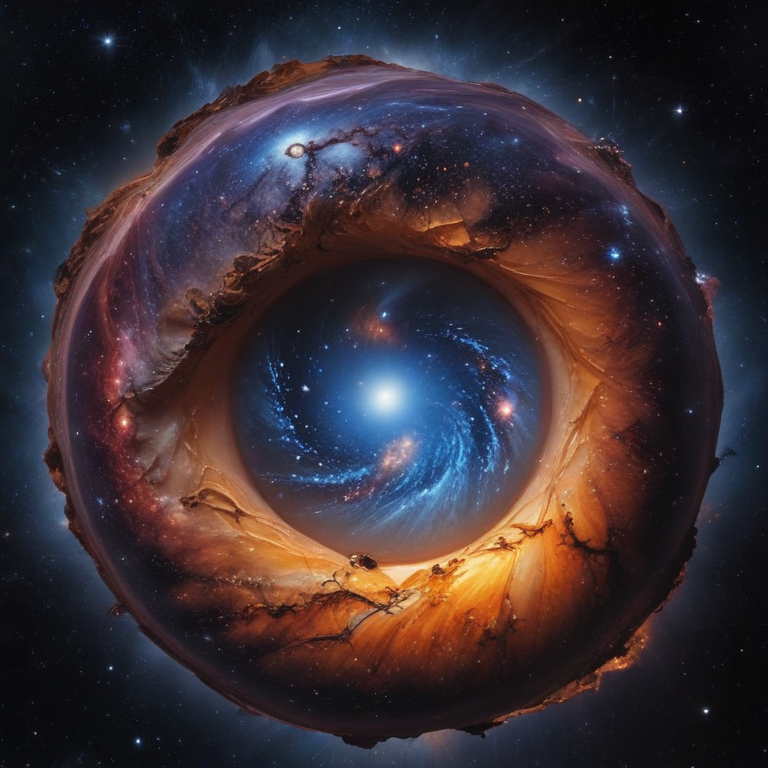 Exploring the Cosmic Abyss: A Stunning Visual of the Universe's Mysteries