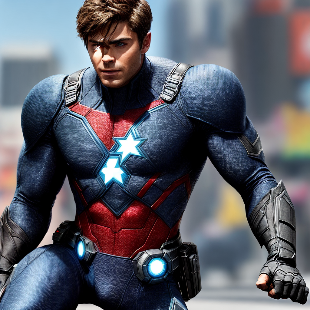 zac efron as marvel hero