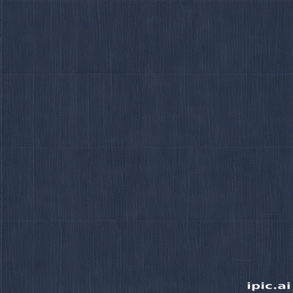 Elegant Deep Blue Fabric Texture with Subtle Patterns for Design Use