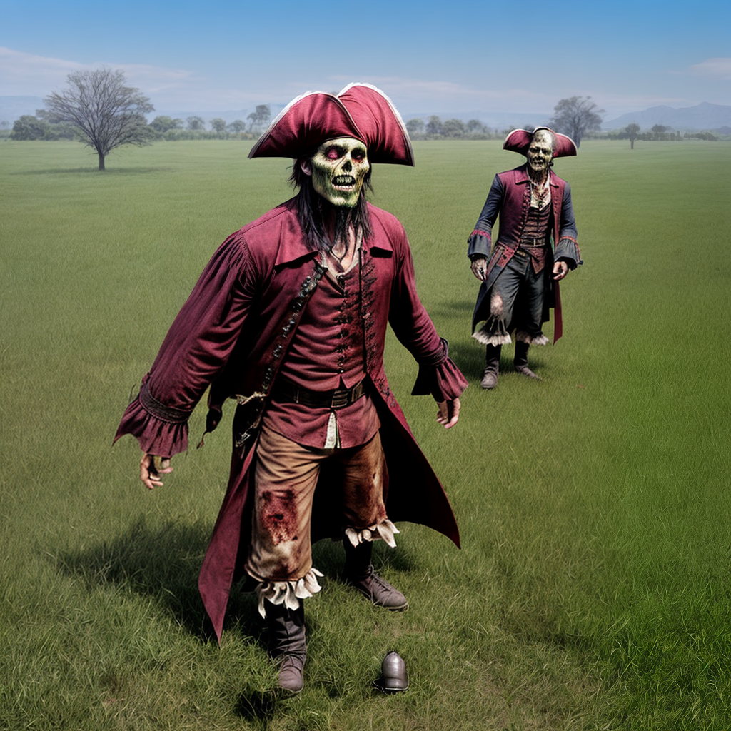 Pirate green Zombie