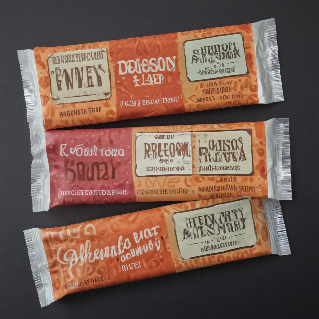 candy bar wrapper for a phlebotomy lab