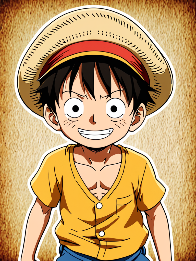the cutest luffy