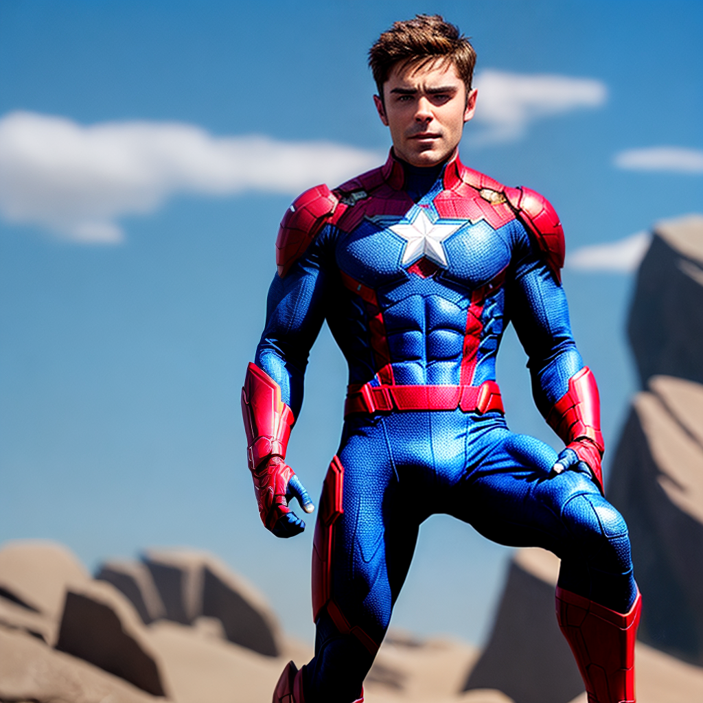 zac efron as marvel hero