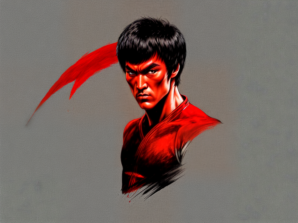 Bruce Lee devil mask