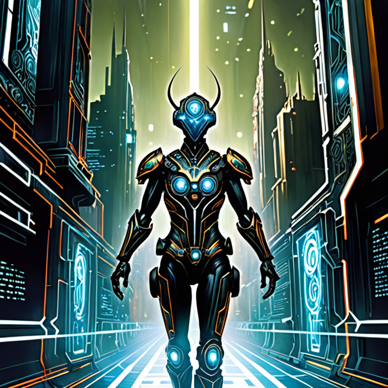 netrunner dark surreal art