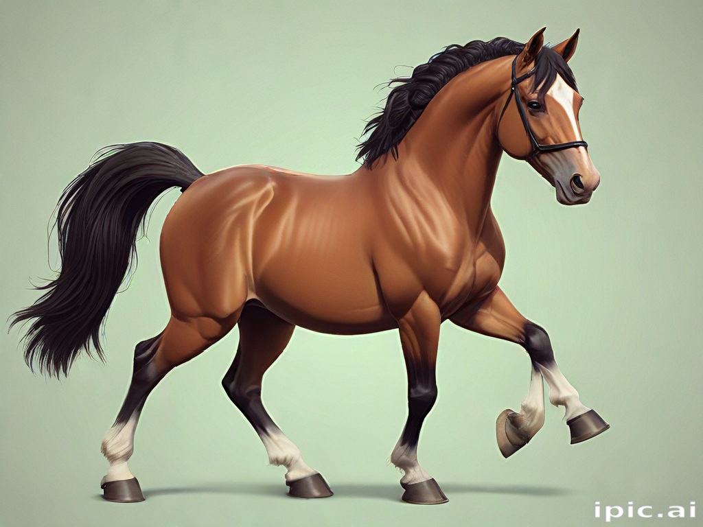 cartoon horse