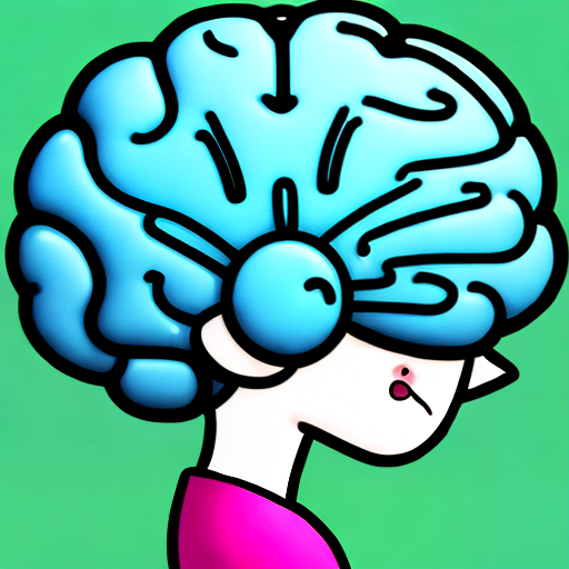 profile picture cartoon cute brain