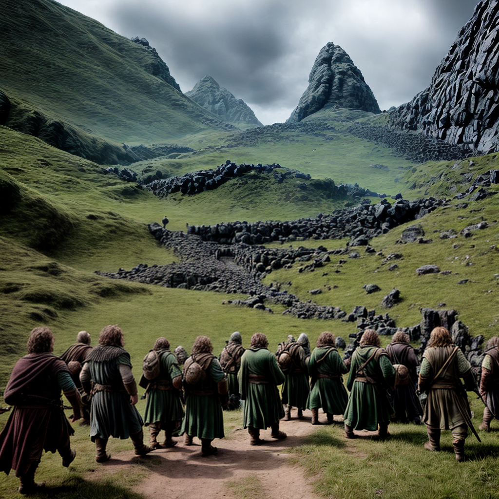 Drunk hobbits stumble into Mordor