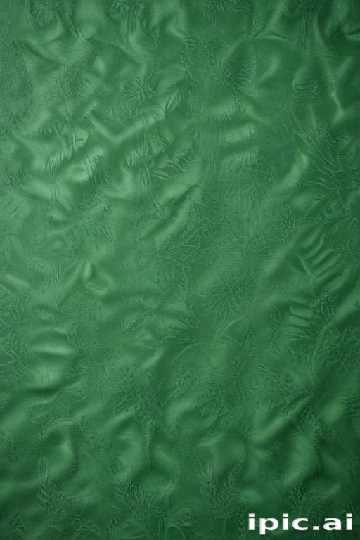 Textured Green Surface with Subtle Patterns and Depth for Design Use