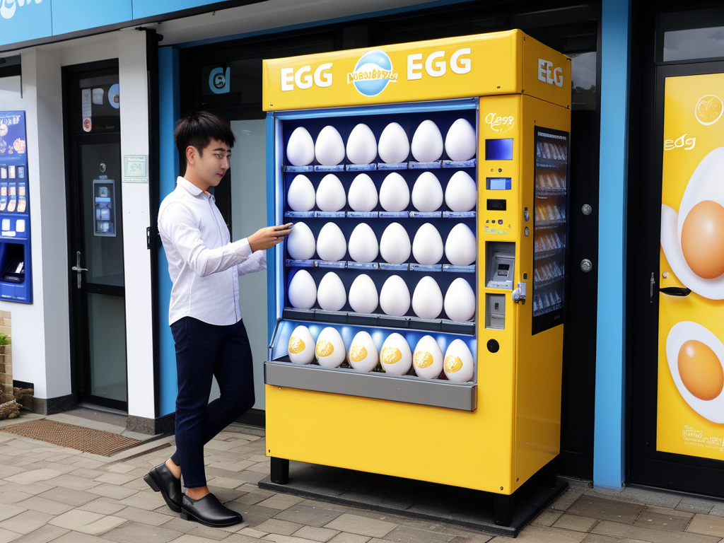 Modern Egg Vending Machine: Innovative Convenience for Fresh Egg Purchases