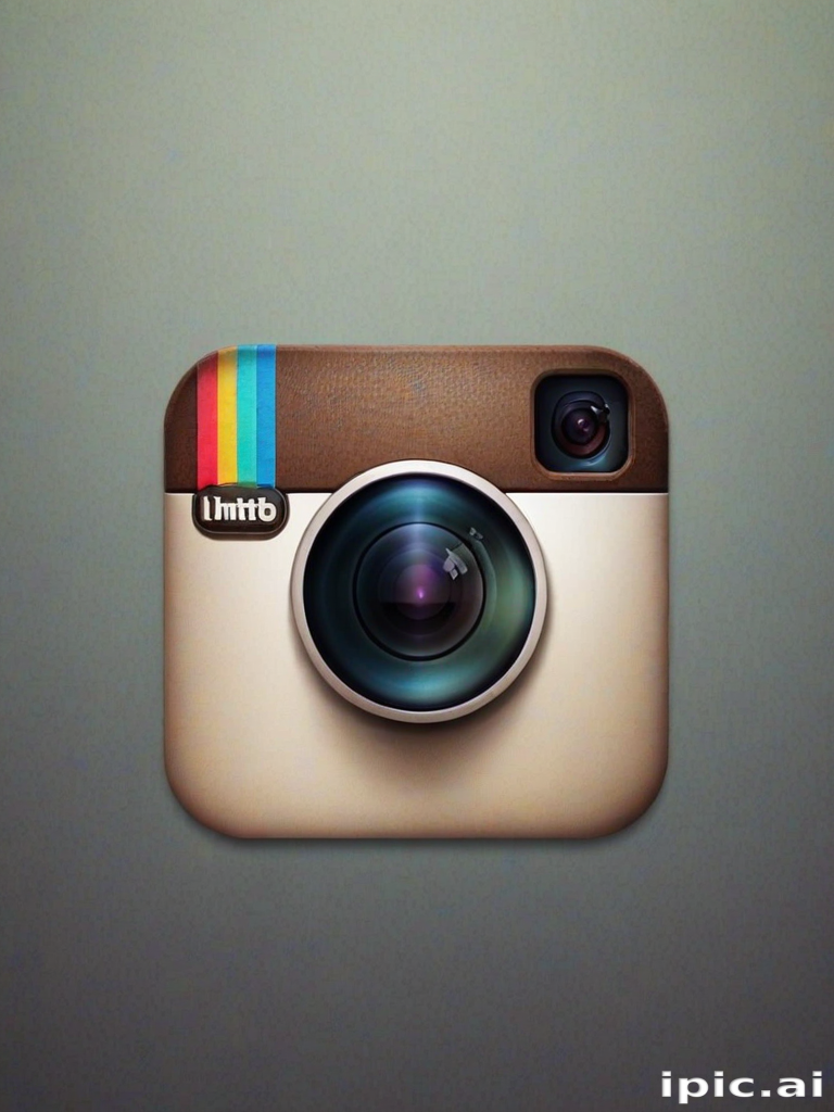 Iconic Instagram Logo Representing Social Media Photography and ...