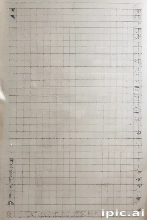 Blank Grid Paper Template for Artistic and Mathematical Projects and ...