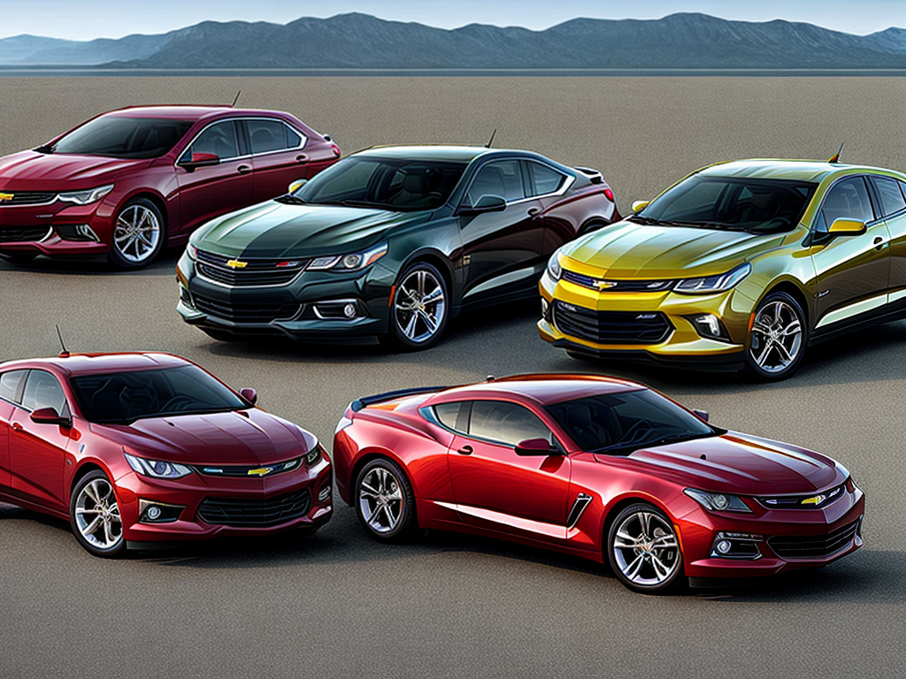 create a modern lineup of chevrolet cars