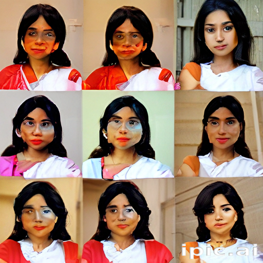 Exploring Diverse Expressions Through a Series of Transformative Portraits