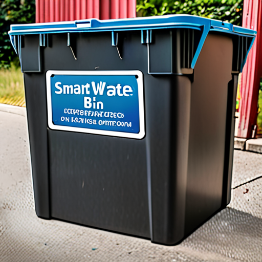 smart waste sorting bin system
