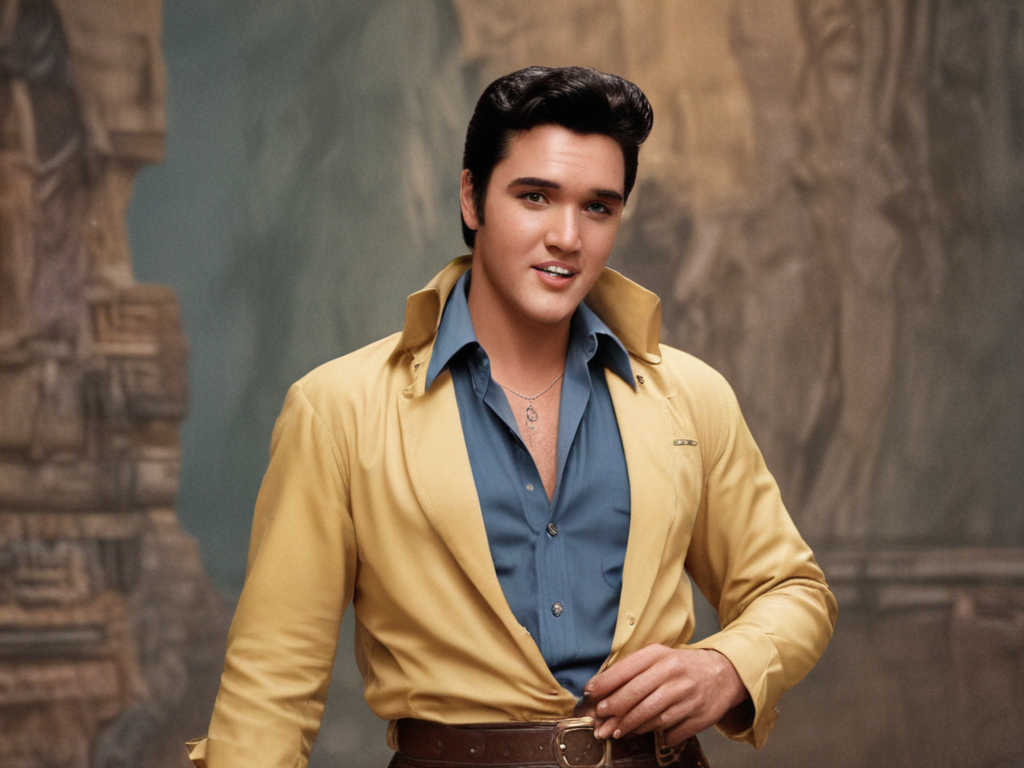 Elvis presley as an Disney Character