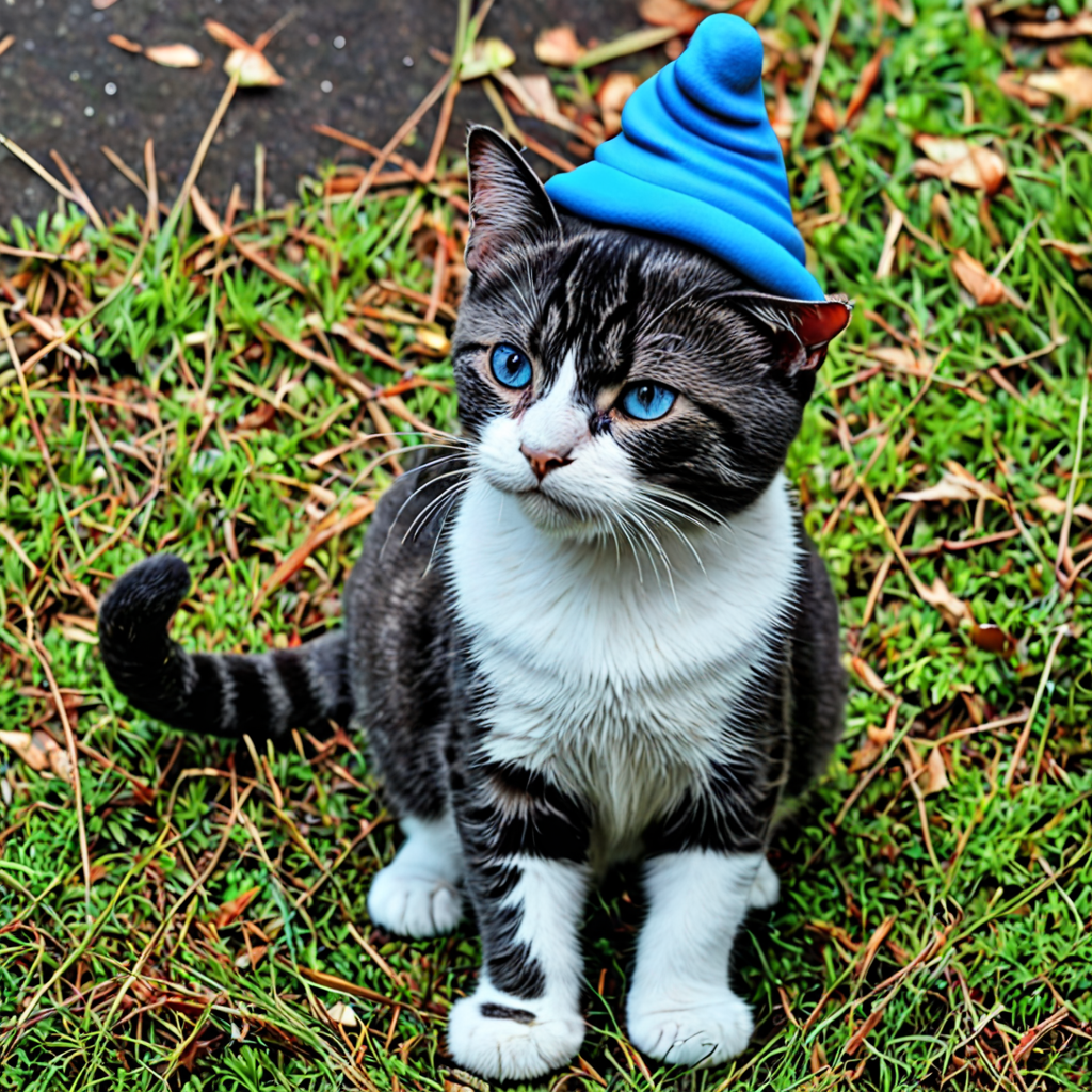 Smurf cat