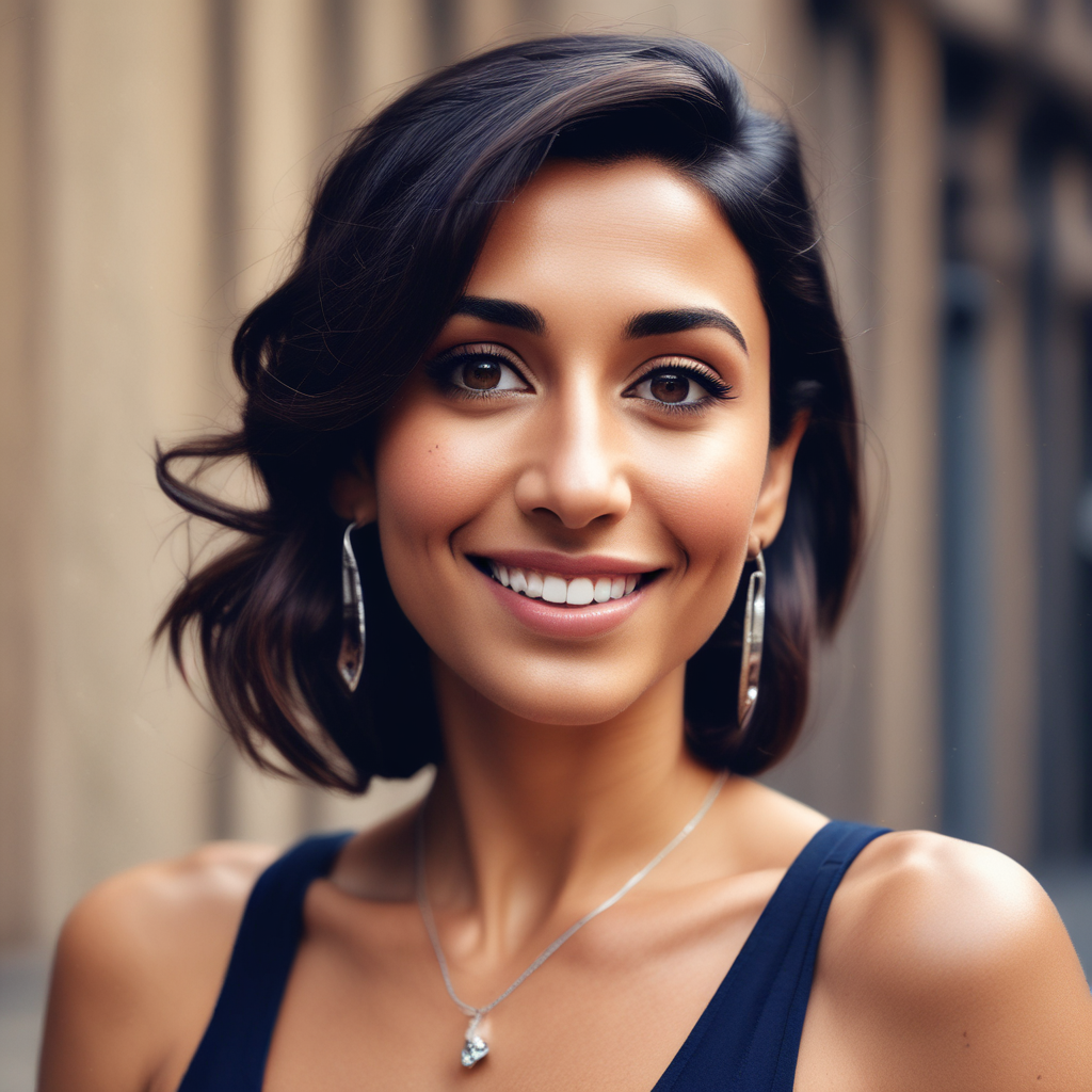Anita Rani, glamorous