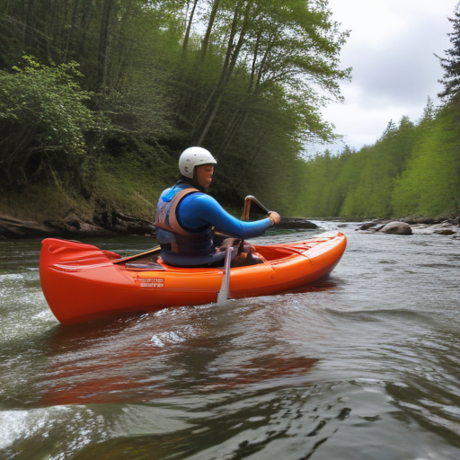 Easter egg whitewater kayaking