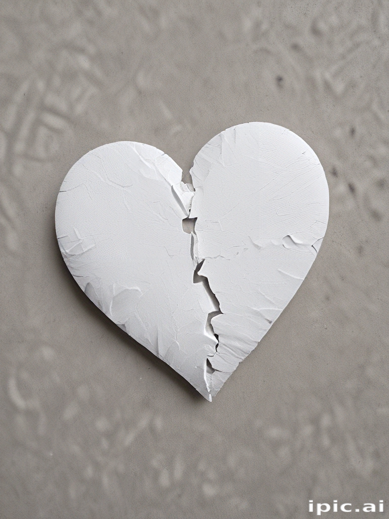 Fragile Heart: A Symbol of Love's Imperfection and Emotional Resilience