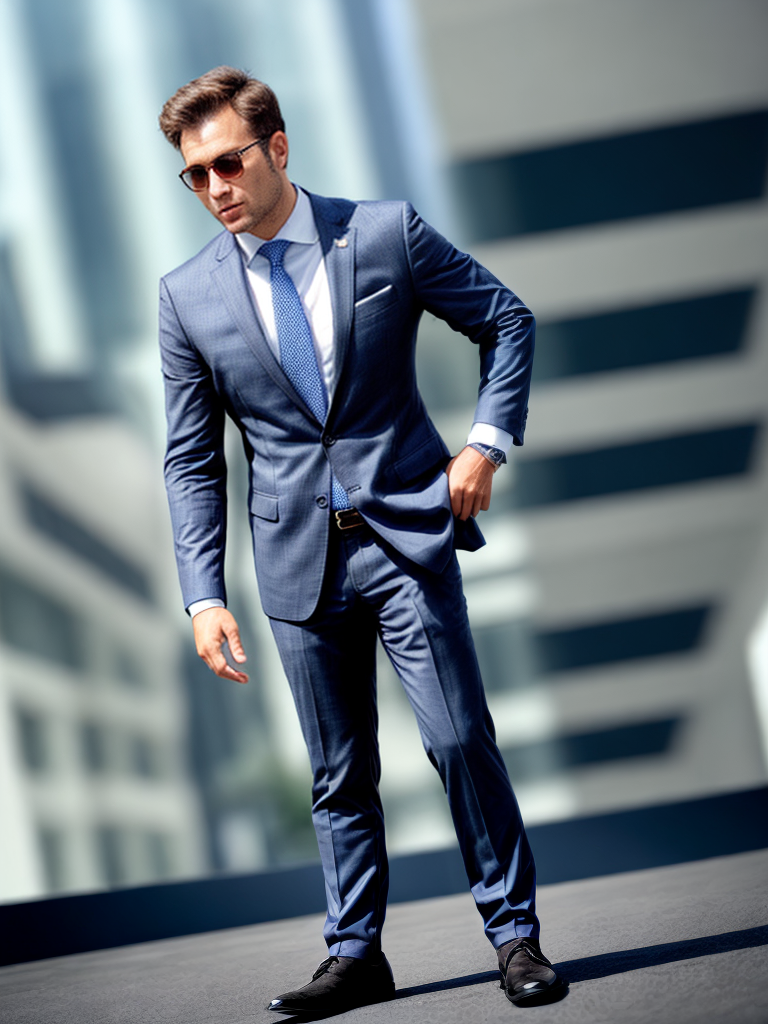 a corporate business man with blur background high regulation